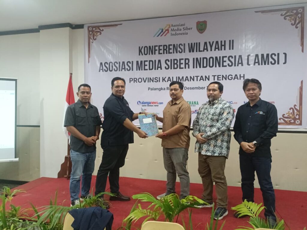 Sunrise Sinulingga–Prasetyo Budi Terpilih Pimpin AMSI Kalteng 2025–2028